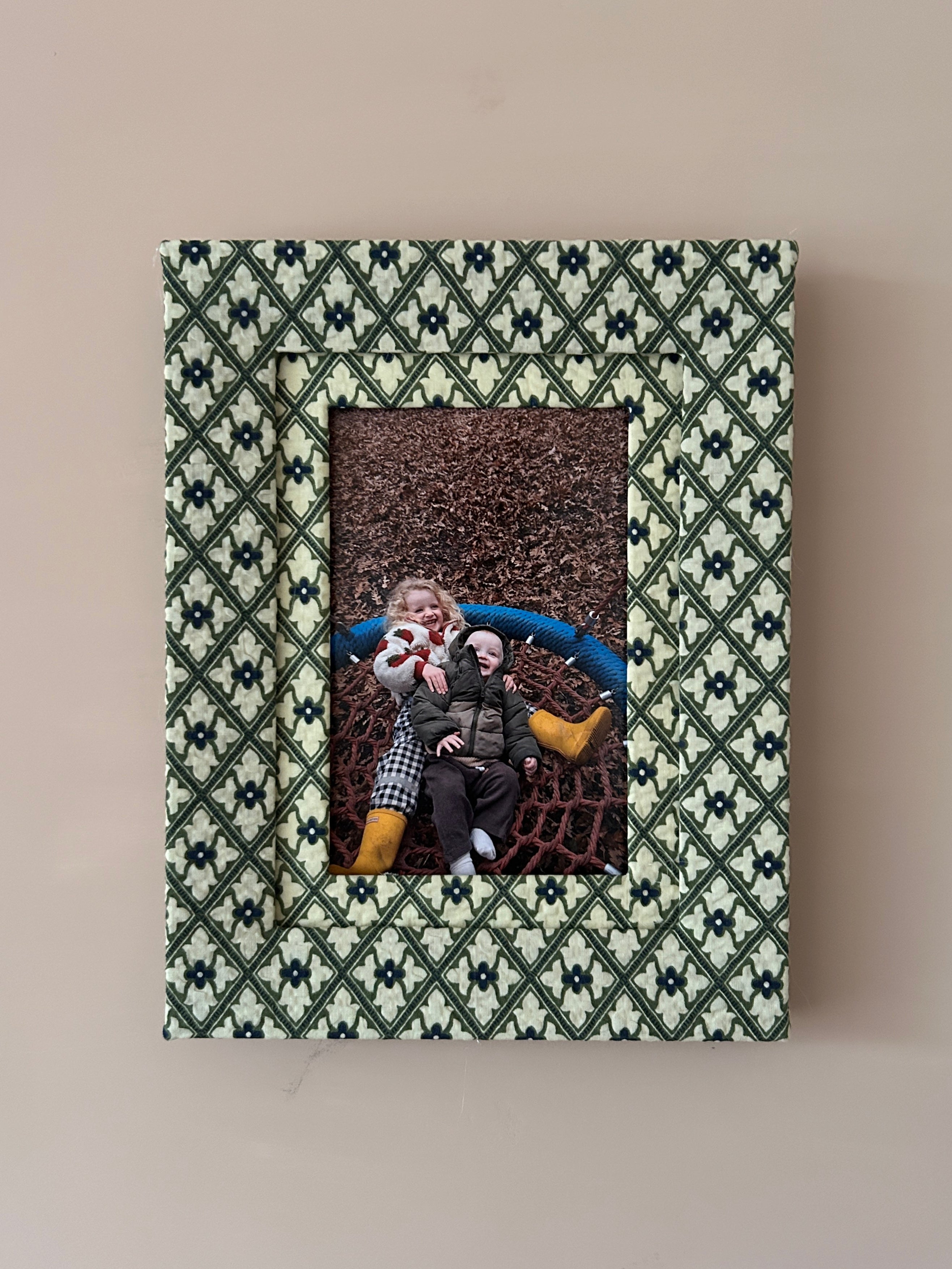 Maldon Salt Fabric Photo Frame – Framette
